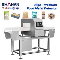China Food Grade Metal Detector with 304 Stainless Steel Construction, Sound and Light Alarm, and Customized Size Options for sale