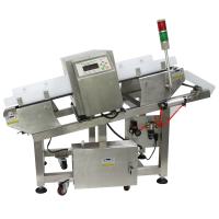 China Detector de metales español , detector de metales inclinado para conectar 2 líneas de producción for sale