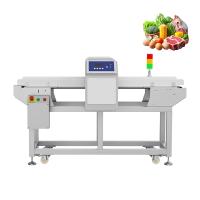 China High Sensitivity Stainless Steel 304 Food Metal Detector with Automatic Stop Belt for Industrial Conveyor Systems for sale
