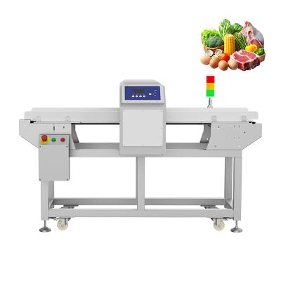 China High Sensitivity Stainless Steel 304 Food Metal Detector with Automatic Stop Belt for Industrial Conveyor Systems for sale