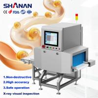 China Food X Ray Machine with Self learning Manual Adjustment Parameter Settings and Inspection Speed Up To 600 Products Per Minute for sale