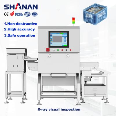 China Factory Food Safety Automatic Rejection X-Ray Full Metal Detection Machine for sale