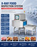 China Food X-Ray Inspection Machine with Φ0.3mm Sensitivity 250mm Inspection Height and Touch Screen Operation for sale