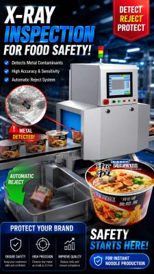 China Food X Ray Machine providing food inspection with corrosion resistant mirror polish SUS304 surface and advanced touch screen operation for sale