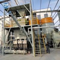 China 10T / H Dry Mortar Plant Wall Putty Ceramic Tile Adhesive Mixing Machine for sale