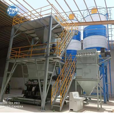 China Dry Mortar Wall Putty Mixing Machine Ceramic Tile Adhesive Manufacturing Plant for sale