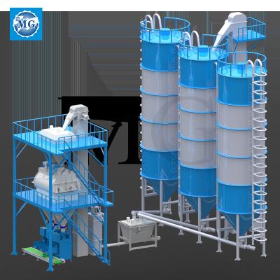 China 30TPH Dry Mix Mortar Production Line for sale