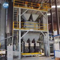 China PLC Engineer Guided Dry Mortar Production Line 200KW Power  100-120t/H for sale