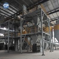China PLC Engineer Guided Dry Mortar Production Line 200KW Power  100-120t/H for sale