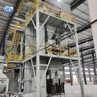 China PLC Engineer Guided Dry Mortar Production Line 200KW Power  100-120t/H for sale