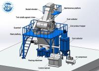 China Full Automatic Dry Mortar Plant Tile Adhesive Mortar Mixer Machine for sale
