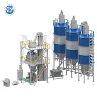 China Automatic Dry Mix Mortar Production Line Wall Putty Machine Ceramic Tile Adhesive Making Machine for sale