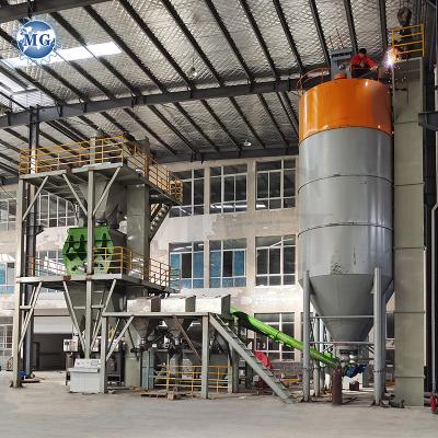 China Energy Saving Tile Adhesive Dry Powder Mortar Plant Wall Putty Plaster Skim Coat Machine for sale