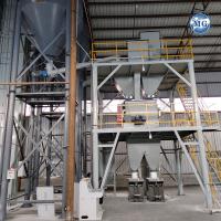 China 200KW Dry Mortar Production Line 120t/H With PLC Control Automated Packaging System for sale