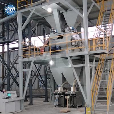 China 200KW Dry Mortar Production Line 120t/H With PLC Control Automated Packaging System for sale