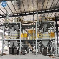 China 12m Dry Mix Mortar Plant Full Automatic Twin Shaft Paddle for sale