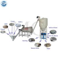 China PLC Control Tile Adhesive Cement Machine Automatic Batching System 380V / 50Hz for sale