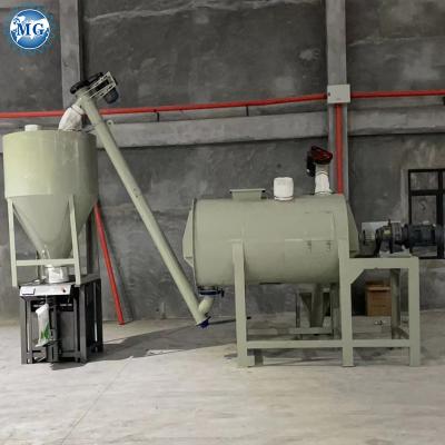 China Simple Dry Mortar Mix Plant Production Line With CE Certificate 380V 6000*3000*3200mm for sale