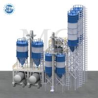 China Customrized Dry Powder Mortar Mixer Cement Skim Coat Floor Tile Adhesive Production Line for sale