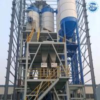 China PLC Control Ceramic Tile Adhesive Mortar Automatic With Forced Twin Shaft Mixer 85dB for sale