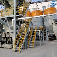China Automatic Feeding Wall Putty Ceramic Tile Adhesive Mixing Machine 10-30 T/H Dry Mortar Manufacturing Plant for sale