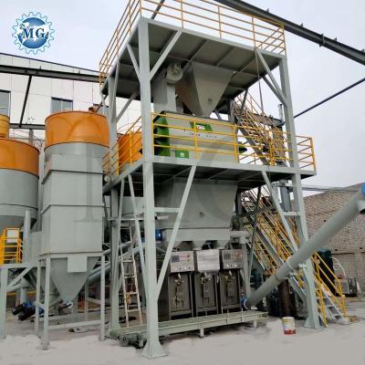 China Wall Putty Tile Glue Adhesive Making Machine Sand Cement Mixer 100KW 12m for sale