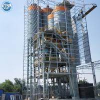 China 10 - 30T/H Full Automatic Tile Adhesive Machine 12m With Twin Shaft Paddle Mixer for sale
