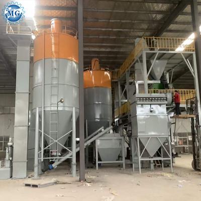 China 120kw Energy Saving Dry Mortar Machine 50t / H Plant Wall Putty Plaster Skim Coat for sale