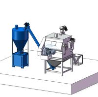 China Electronic Weighing System Dry Mix Mortar With Cement Silo Available for sale
