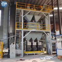 China Dry Valve Type Automatic Putty Mortar Production Line Durable Dry Mortar Equipment for sale