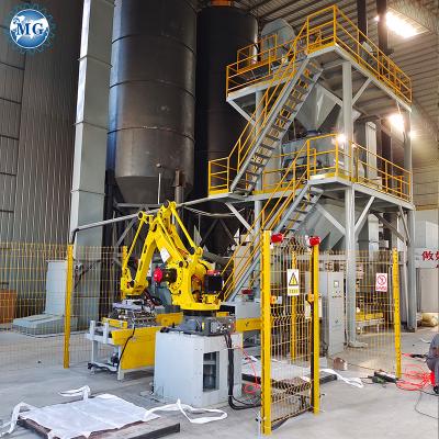 China Dry Valve Type Automatic Putty Mortar Production Line Durable Dry Mortar Equipment for sale