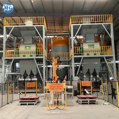 China Computer Control Tile Adhesive Machine Tile Adhesive Making Machine With Capacity 10-30T/H for sale