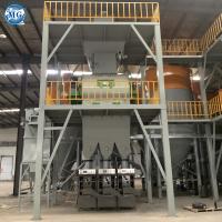 China Computer Control Tile Adhesive Machine Tile Adhesive Making Machine With Capacity 10-30T/H for sale
