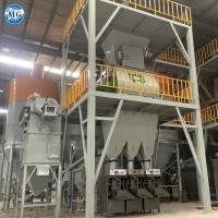 China Efficient Tile Adhesive Machine Mortar Production Line With Automatic Material Feeding And Packing for sale