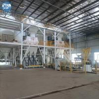 China China New Product 15-25T/H Automatic Dry Mortar Production Line Cement Mortar Mixer Machine for sale