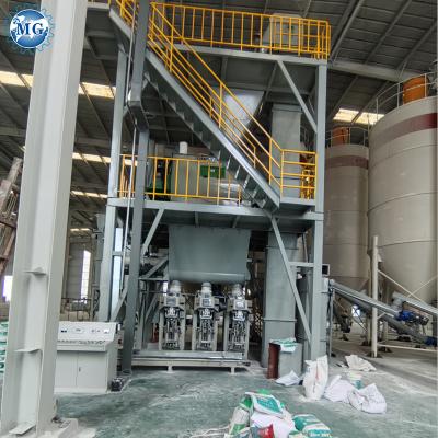China Efficient Tile Adhesive Machine Mortar Production Line With Automatic Material Feeding And Packing for sale