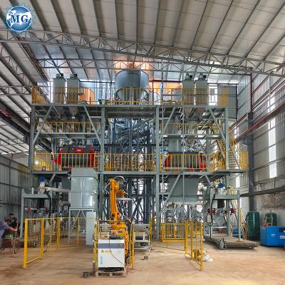 China 10-30TPH Full Auto Dry Mortar Production Line Tile Adhesive Making Machine for sale
