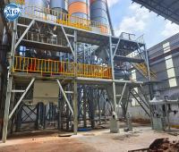 China 10-30TPH Full Auto Dry Mortar Production Line Tile Adhesive Making Machine for sale