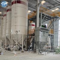 China Full Auto PLC Control Dry Mortar Powder Mixing Tile Adhesive Machine for sale