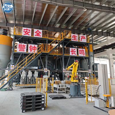 China 10-30TPH Full Auto High Intelligent Wall Putty Mixer Dry Mortar Plant for sale