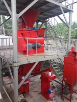 China Job Site Dry Mortar Plant Quick Semi - Auto For Mortar Mixing And Packaging for sale