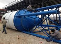 China Assembled Powder Bolted Cement Storage Silo Air Vavle Remote Control for sale