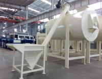 China High Efficiency Ribbon Dry Mortar Mixer Machine Customized Color for sale