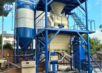 China 10-20T per hour automatic dry mortar plant For cement sand mixing and packaging for sale