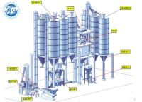 China Electrical Dry Mortar Plant Mixing Dry Powders Excellent Mixing Performance for sale