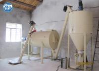 China Carbon Steel Ribbon Mixer , Automatic Packing Dry Mortar Equipment 3T/H Output for sale
