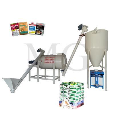 China Wall Putty Sand Dry Mortar Mixing Machine for sale
