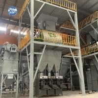 China Automatic Bag Palletzing Dry Mix Mortar Mixing Plant Wall Putty Sand Cement Mixer Machine Ceramic Tile Adhesive Making Machine for sale