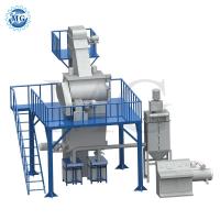 China Semi Automatic Dry Powder Mortar Mixer Wall Putty Sand Cement Mixing Machine Ceramic Tile Adhesive Manufacturing Plant For Sale for sale