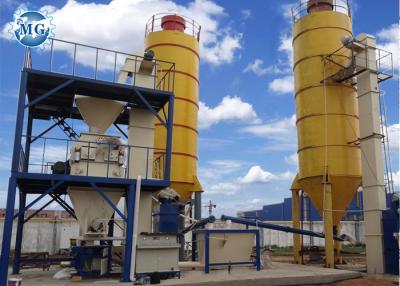 China Customized Color 10-30T per hour Tile Adhesive Making Machine for cement sand mixing and packing for sale